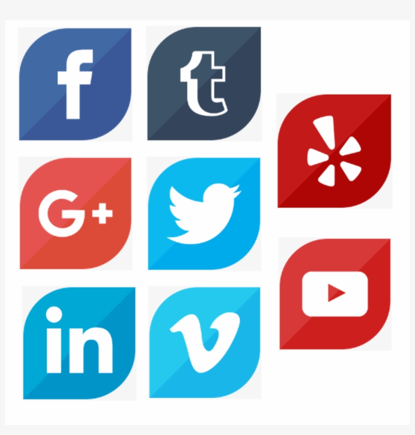 Social Media Vector Icons - Some Social Media Apps PNG Image ...