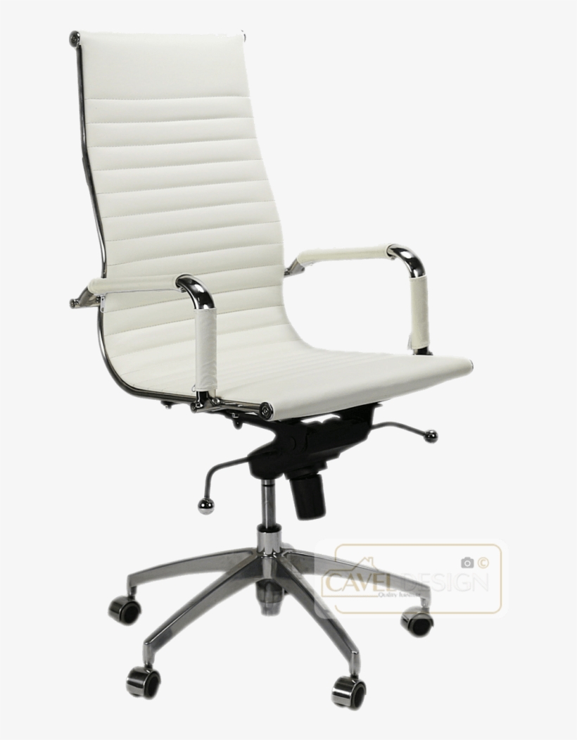 Big Boss Office Chair White - Tijdloze Bureaustoel PNG Image ...