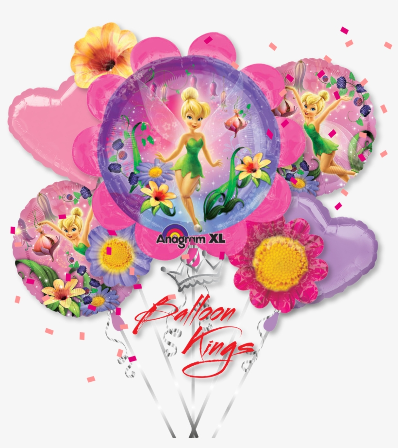 Download Tinker Bell Bouquet - Tinkerbell Flowers | Transparent PNG ...