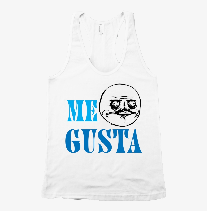Me Gusta Racerback - Me Gusta Face PNG Image | Transparent PNG Free ...