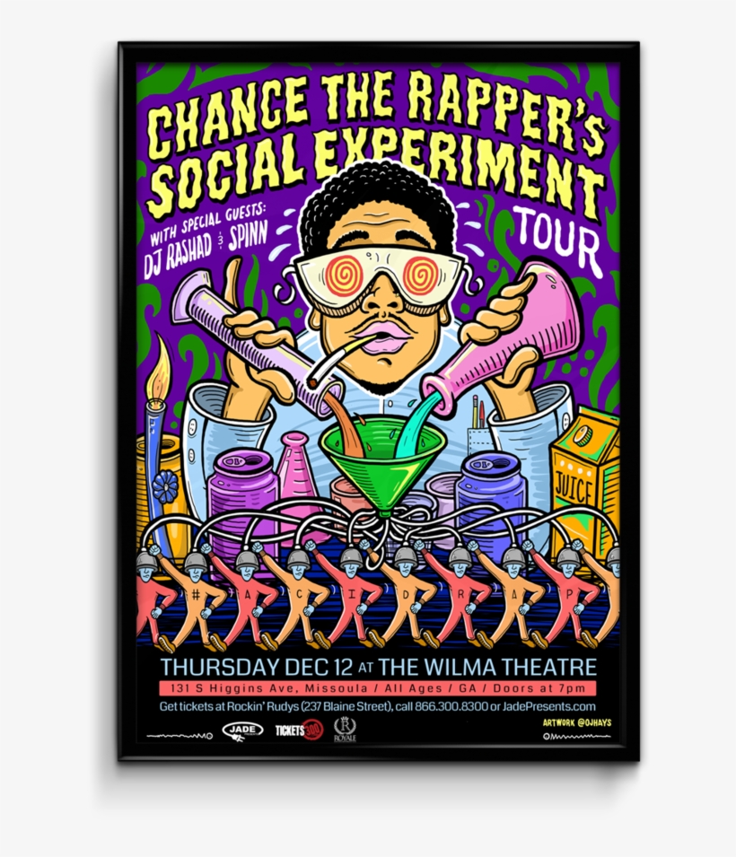 Chance The Rapper Poster - Chance The Rapper Lion PNG Image ...