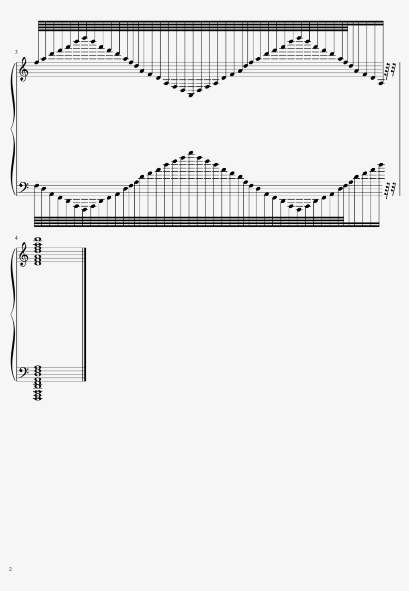 Sine Wave Sheet Music Composed By Romy Saunders 2 Of - Diagram PNG ...