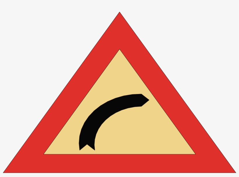 Turn Right Triangle Signal - Sign PNG Image | Transparent PNG Free ...