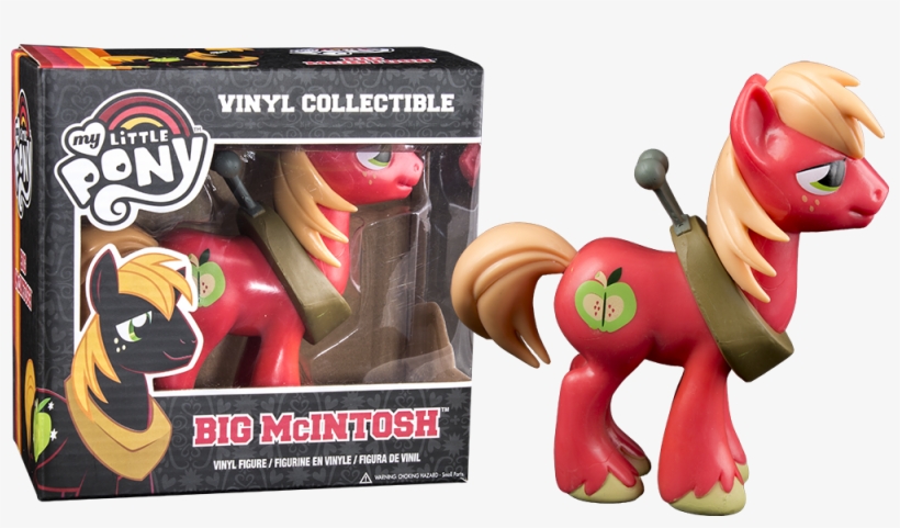 My Little Pony Big Mac Vinyl Figure - My Little Pony Big Macintosh Toys ...