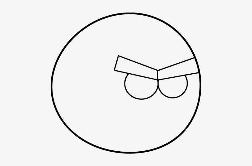 How To Draw Angry Birds - Circle PNG Image | Transparent PNG Free ...