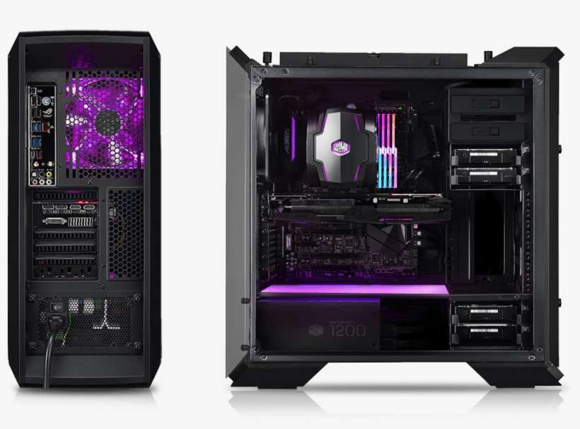 Removable Rear Panel - Computer Case PNG Image | Transparent PNG Free ...