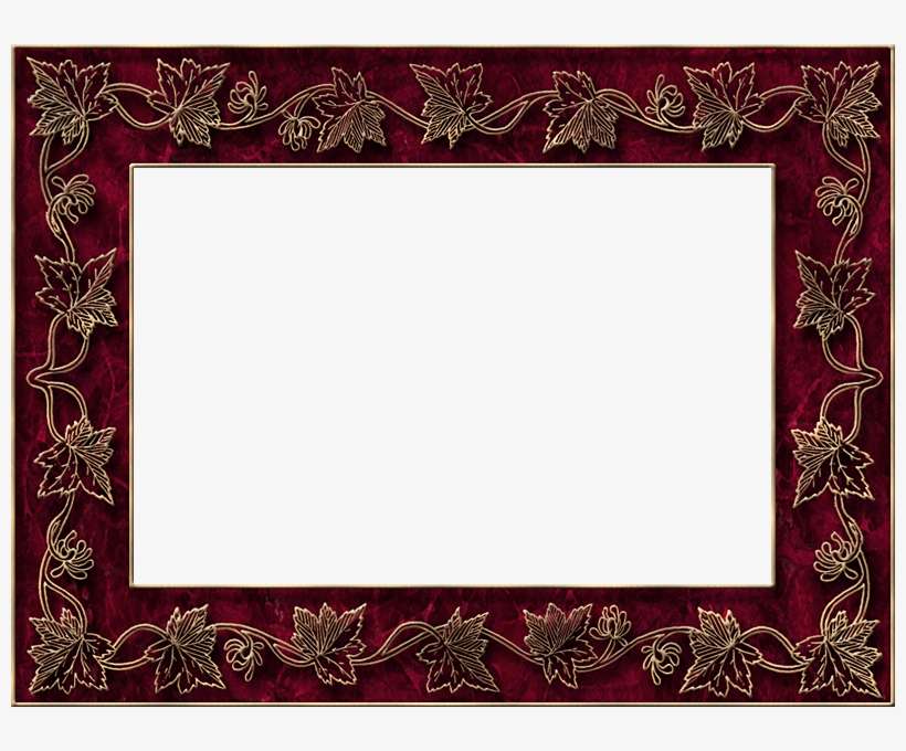 Fancy Frame Transparent Image - Fancy Rectangle Photo Frames PNG Image ...
