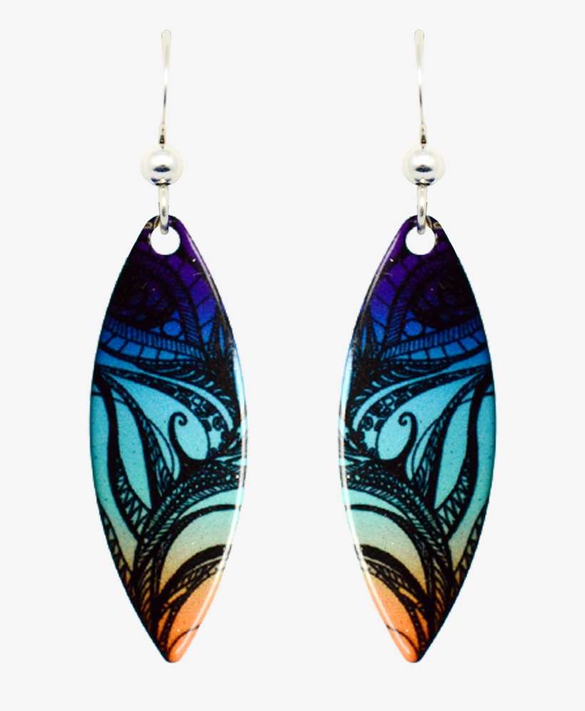 Feather Drawing - Earrings PNG Image | Transparent PNG Free Download on ...
