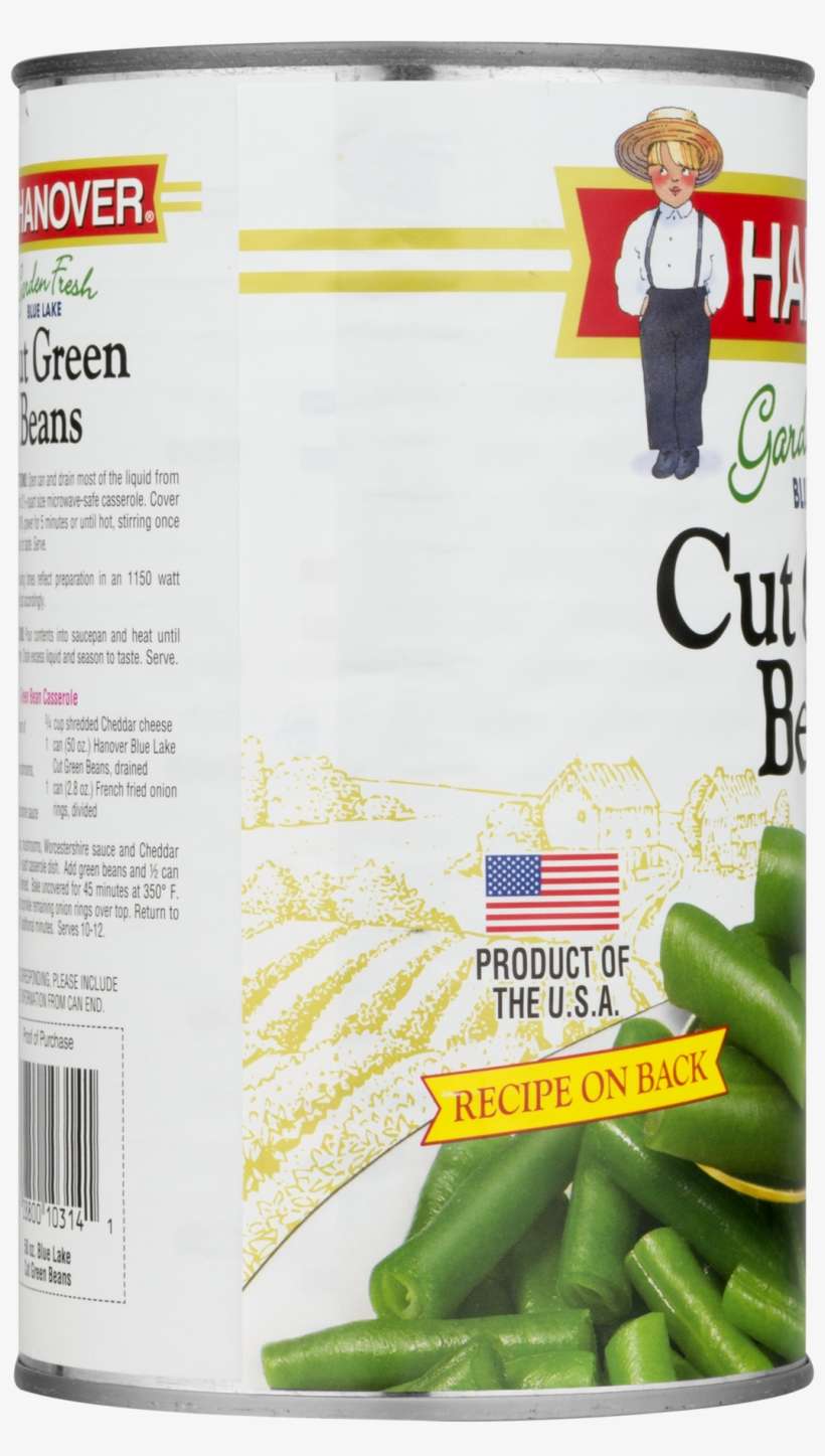 Hanover Garden Fresh Blue Lake Cut Green Beans, 50 - Snap Pea PNG Image ...