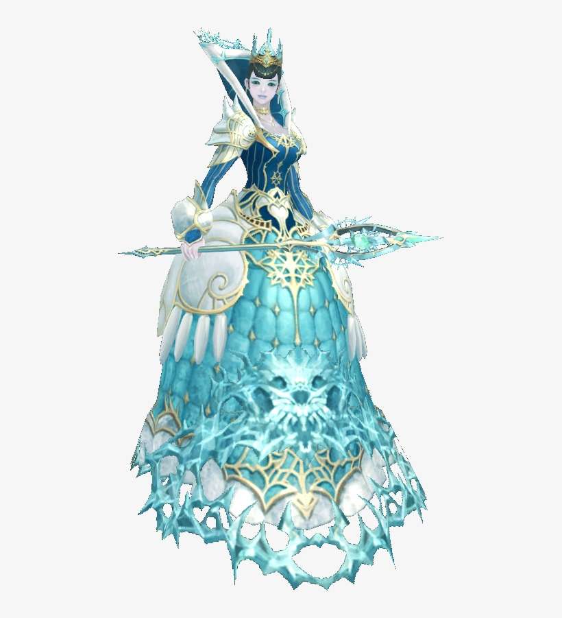 Goddess Clipart Freya - Queen Freya Lineage 2 PNG Image | Transparent ...