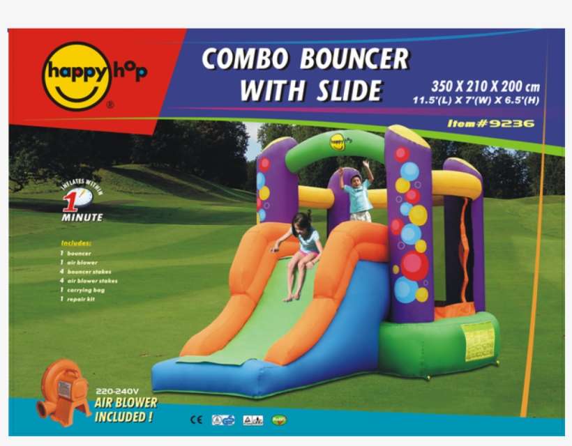 Happy Hop Combo Bouncer With Slide PNG Image | Transparent PNG Free ...