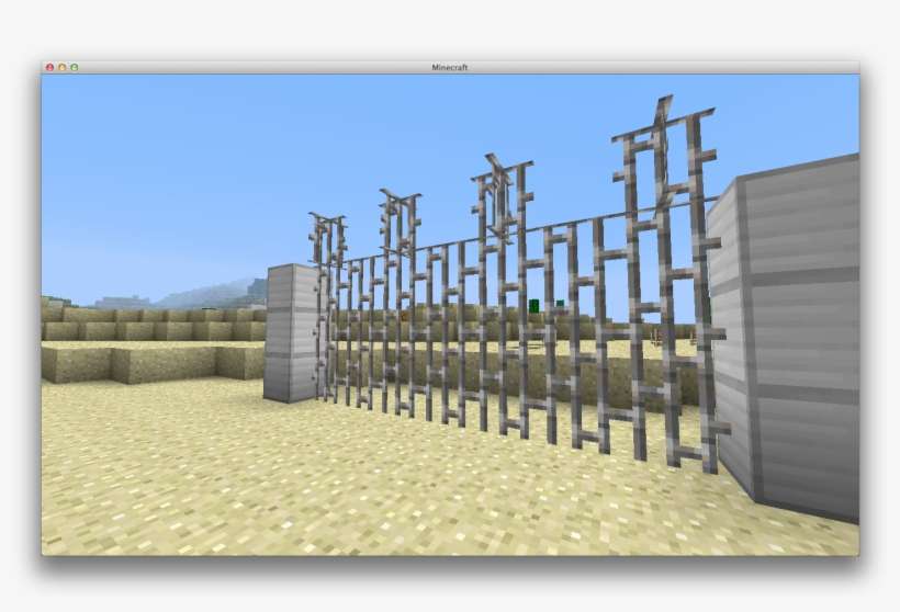 [detail] Barbed Wire Fences - Minecraft PNG Image | Transparent PNG ...