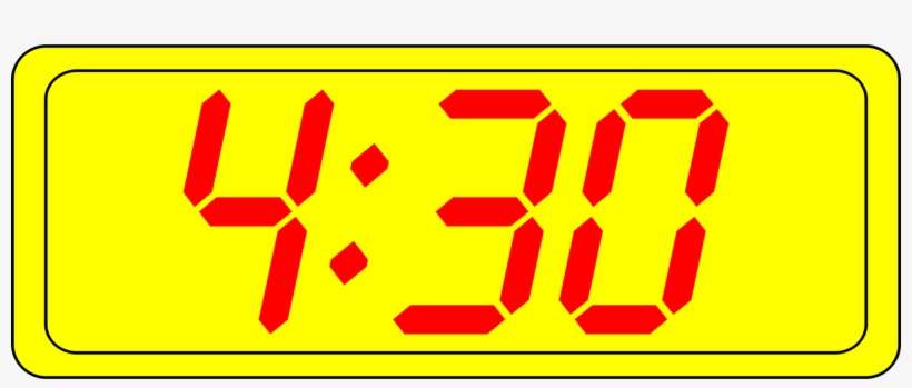 Digital Clock Time 12-hour Clock Digital Data PNG Image | Transparent ...
