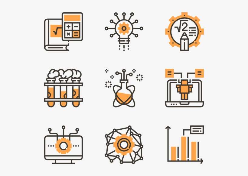 Stem - Mathematics Icon PNG Image | Transparent PNG Free Download on ...