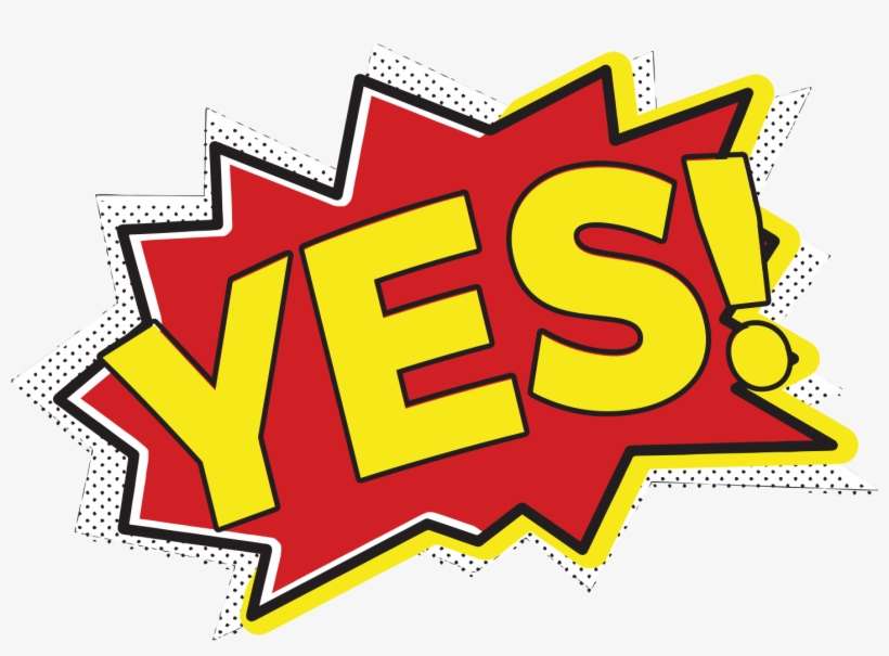 Yes - Transparent Yes PNG Image | Transparent PNG Free Download on SeekPNG