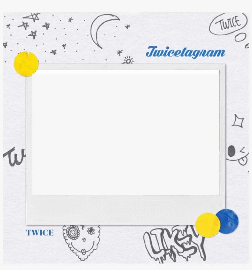 Download Twice Likey Cute Border Twicetagram Freetoedit - Twicetagram ...