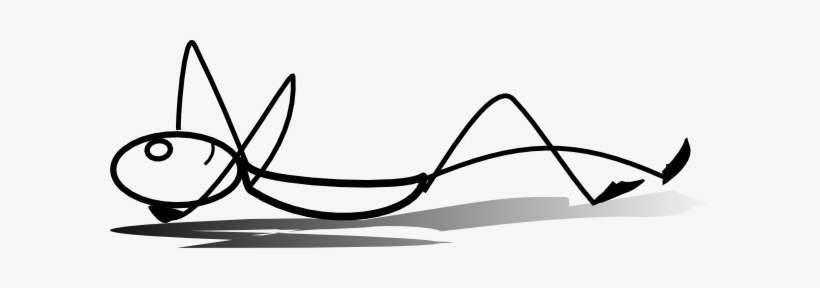 Stickman Sleeping Hi - Sleeping Stick Figure PNG Image | Transparent ...