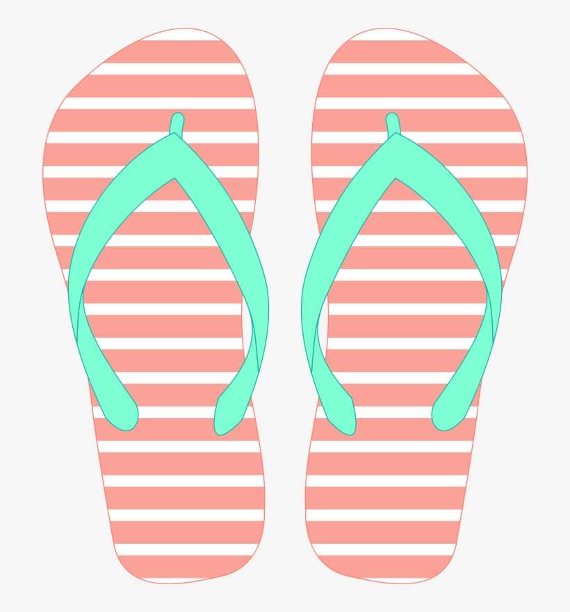 Flip Flop Clipart - Flipflop Clip Art PNG Image | Transparent PNG Free ...