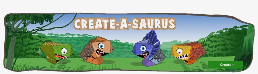 Download Create A Saurus - Cartoon | Transparent PNG Download | SeekPNG