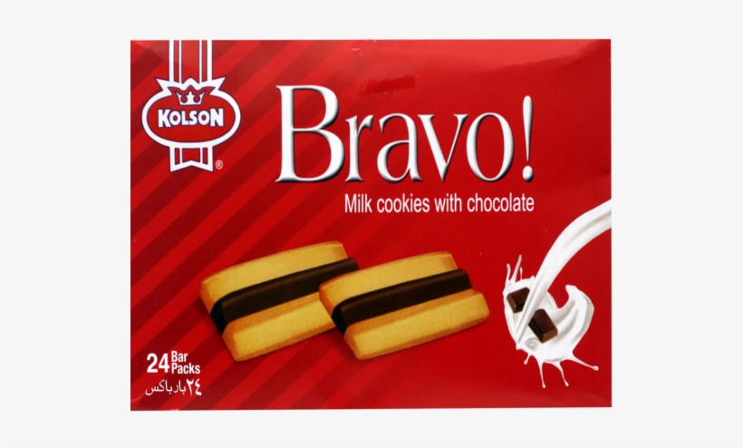 Kolson Bravo Bar Biscuits Pack 24's - Kolson Biscuits PNG Image ...