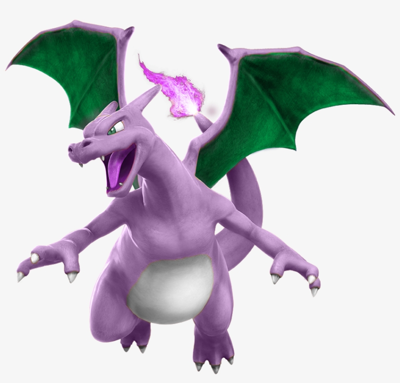 Shiny Charizard Sprite Pixel