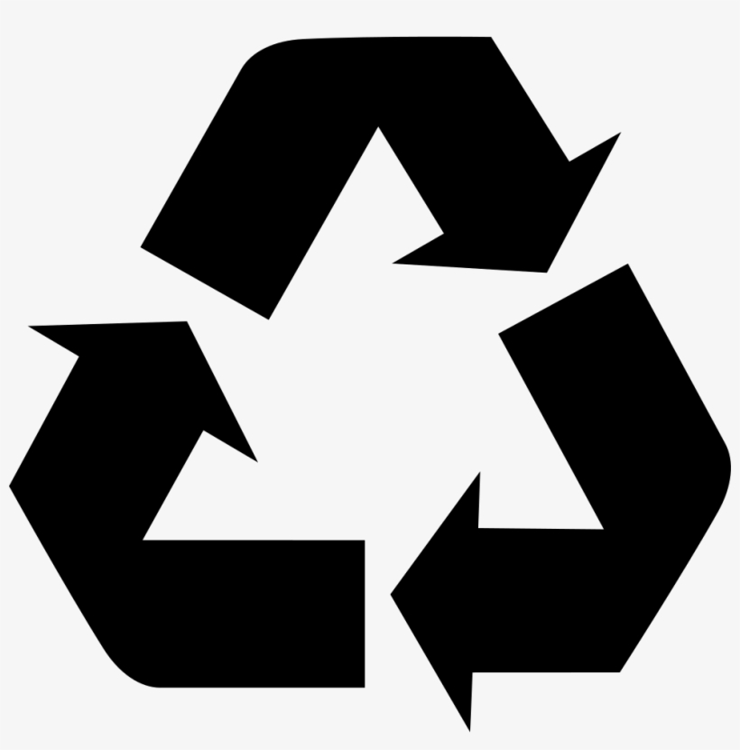 Recycle Symbol Of Three Arrows Comments - Three Arrow Symbol PNG Image ...