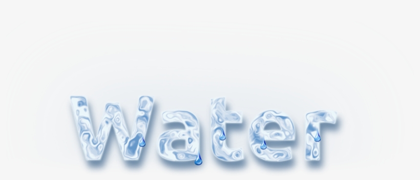 Water Text Png The Water Manipulation Editing Background - Fête De La ...