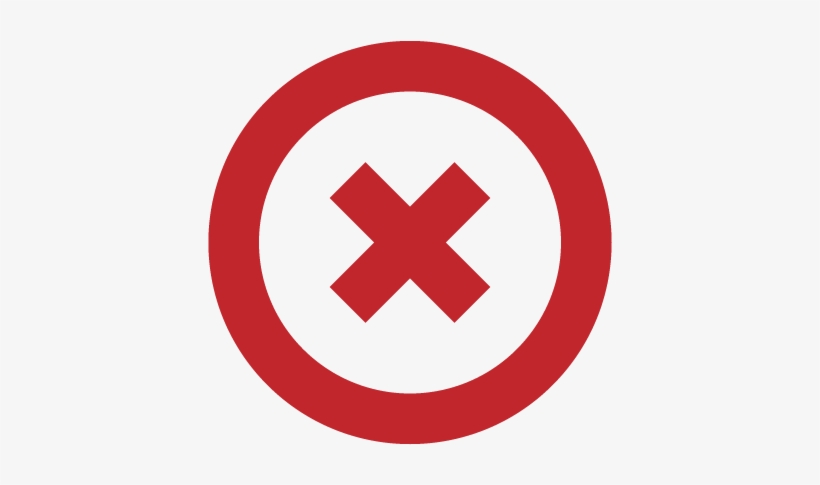 Icon-no - Target Audience PNG Image | Transparent PNG Free Download on ...