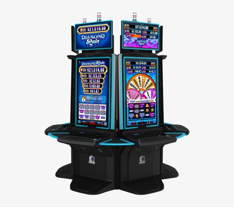 Catch Falling Diamonds On Everi's - Video Game Arcade Cabinet PNG Image ...