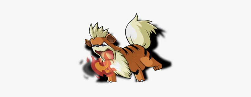 Growlithe Sticker - Cartoon PNG Image | Transparent PNG Free Download ...