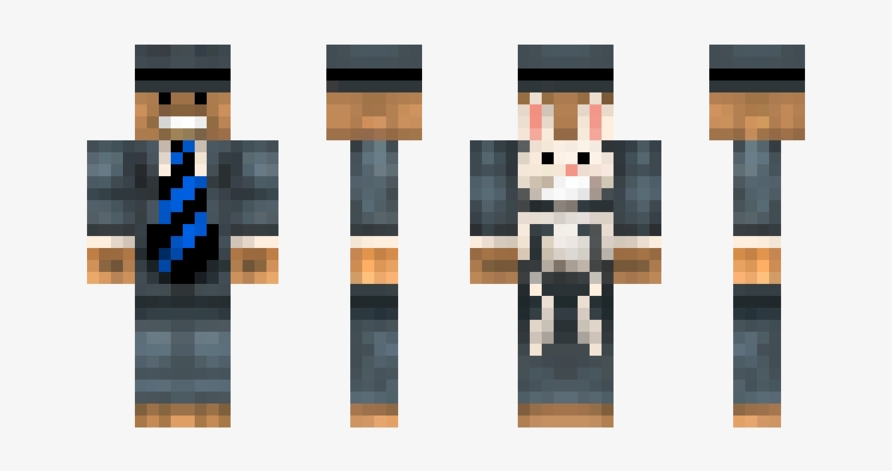 Sam & Max - Sam And Max Minecraft Skin PNG Image | Transparent PNG Free Download on SeekPNG