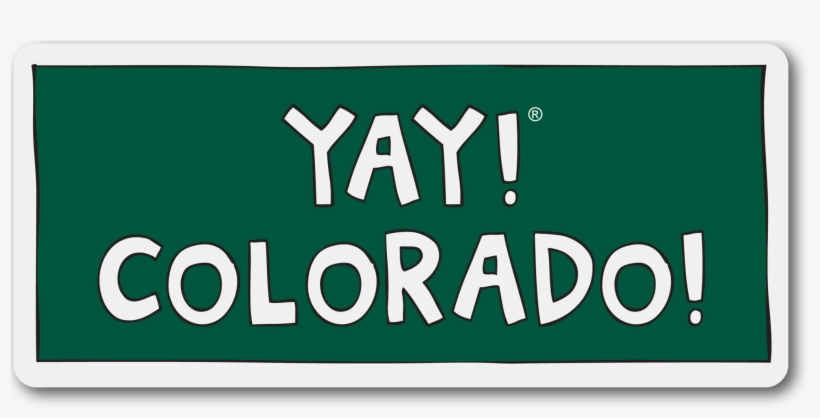 Yay Colorado Magnet - Graphic Design PNG Image | Transparent PNG Free ...