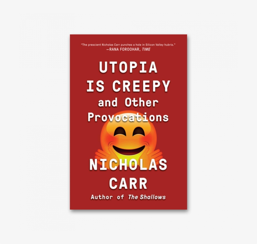 Muzeumshop Termek Konyv Utopia Is Creepy And Other - Poster PNG Image ...