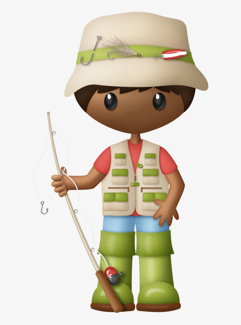 B Fishing Hole Caricatura Pescaria Mulher Png Png Image