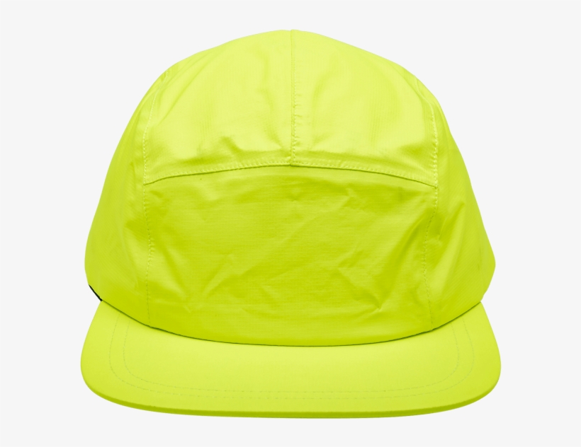 Image Of Supreme Taped Seam Camp Cap Neon Yellow - Baseball Cap PNG ...