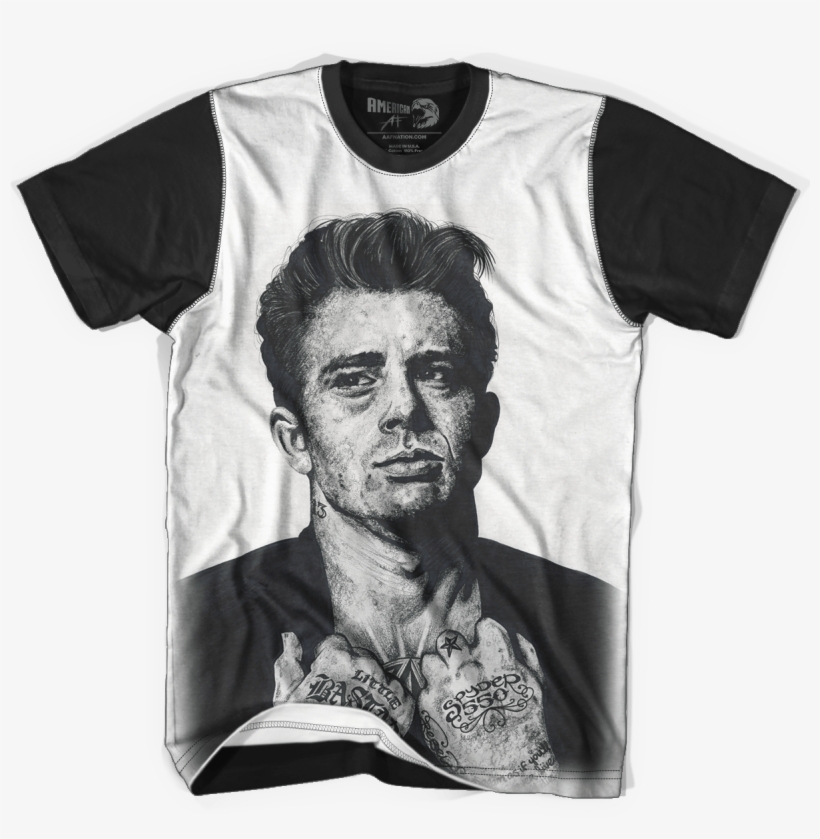 James Dean T Shirt - Trump Neverending Story Shirt PNG Image ...