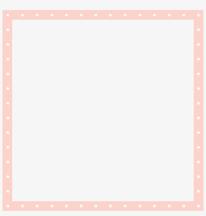 Pink Star Border