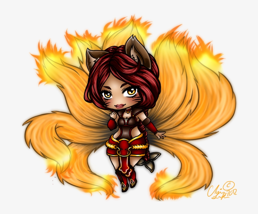 Foxfire Ahri Chibi
