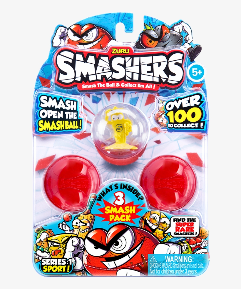 Smashers Series 1 Pack Of - Smasher Toy PNG Image | Transparent PNG ...