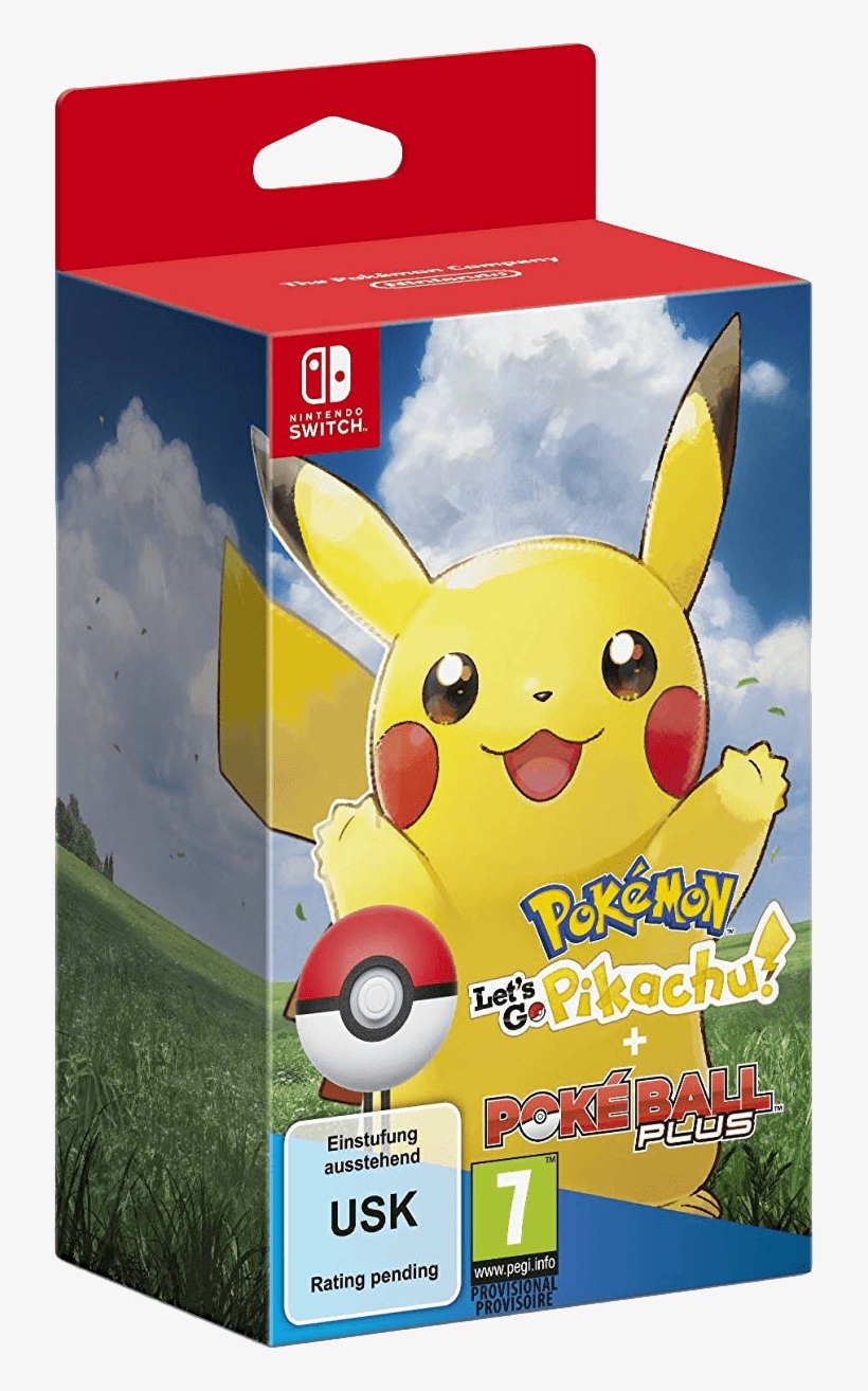 Download Pokeball Plus (new) - Pokemon Let's Go Pikachu | Transparent ...