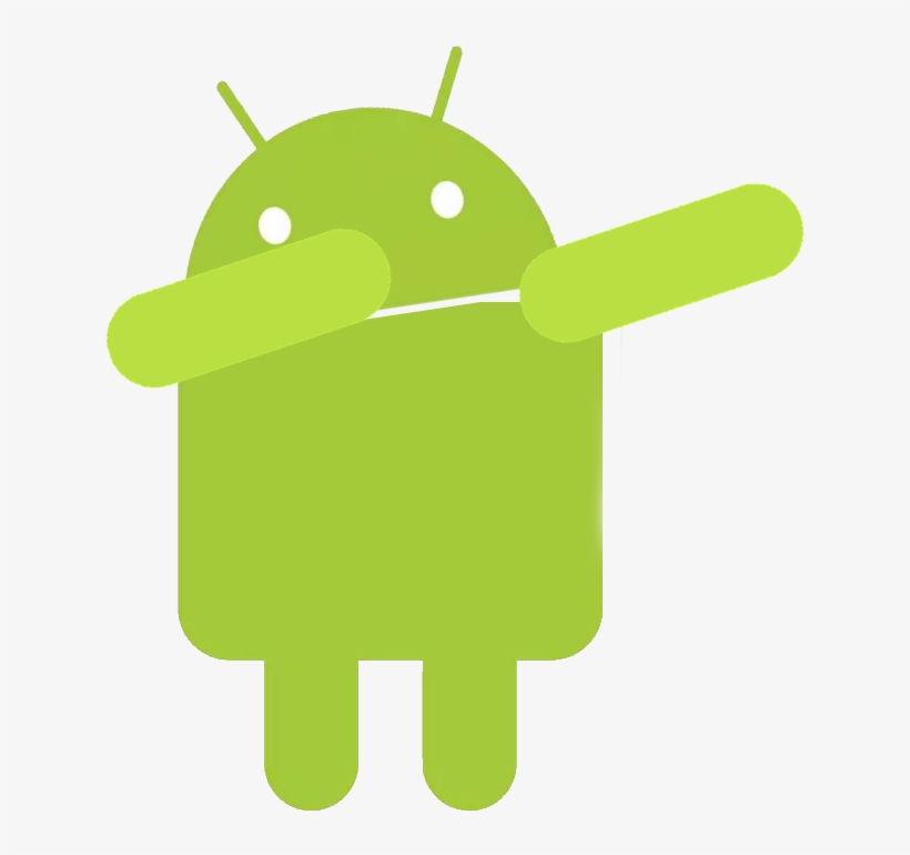 Dabbing Android - Android Gingerbread Logo PNG Image | Transparent PNG ...