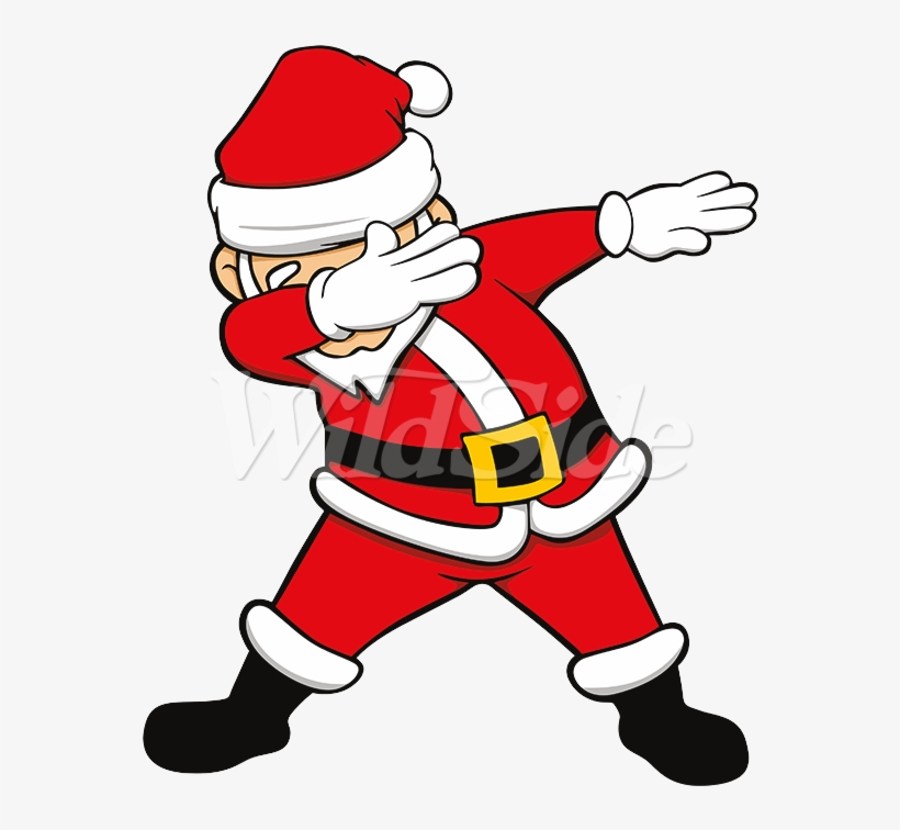 Dabbing Santa - Santa Claus PNG Image | Transparent PNG Free Download ...
