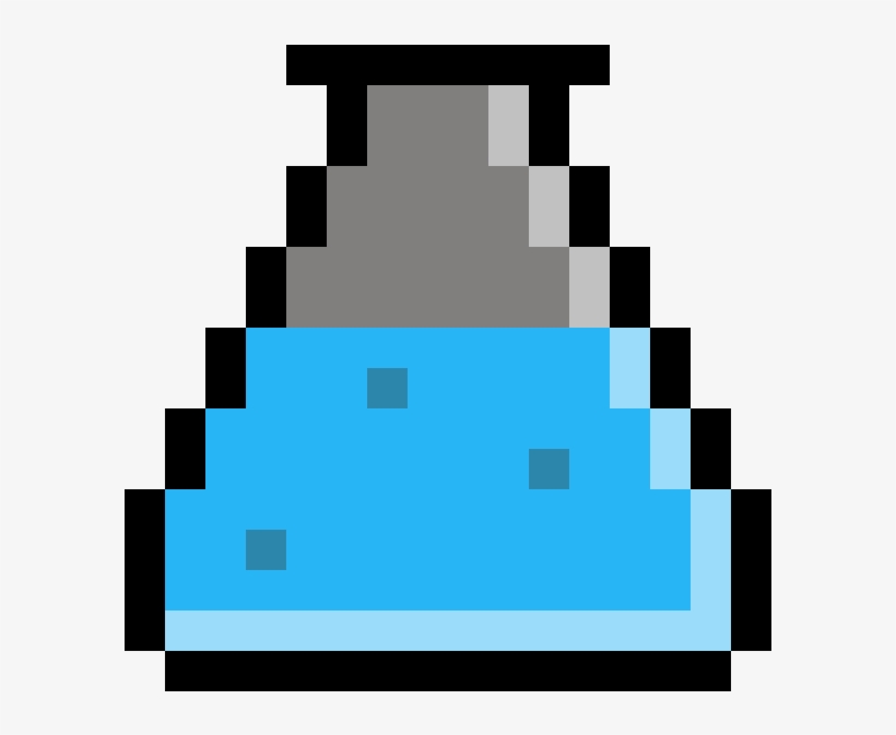 Erlenmeyer Flask Sprite - Sullivan Pixel Art PNG Image | Transparent ...