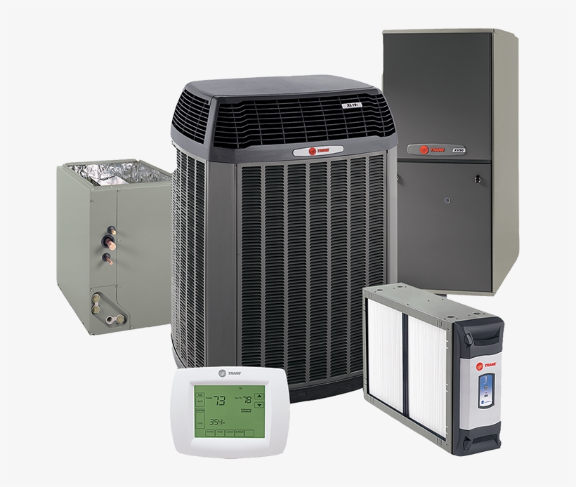 Investing In A New Hvac System - Trane Heating Cooling PNG Image ...