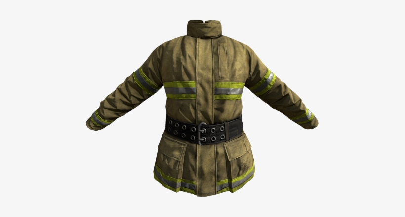 Download Firefighter Jacket - Fire Jacket 3d Model | Transparent PNG ...