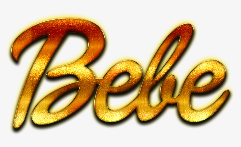 Download Bebe Png Name - Logo | Transparent PNG Download | SeekPNG