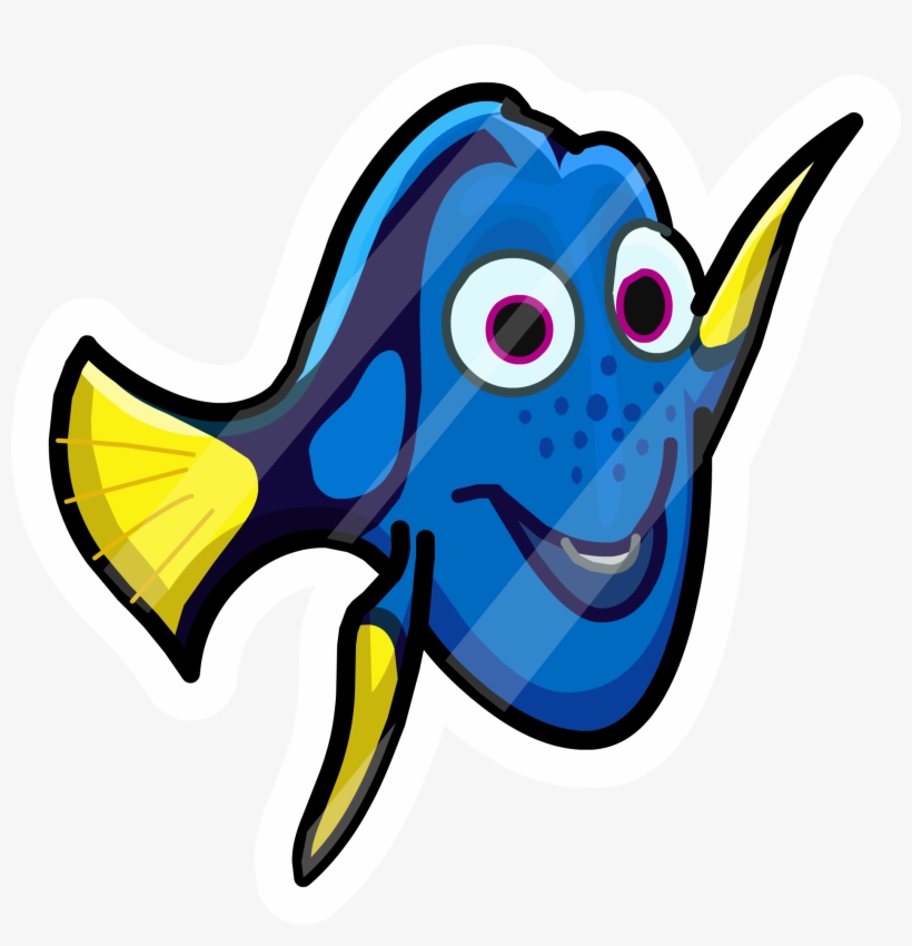 Finding Dory Pin Icon - Dory Clipart PNG Image | Transparent PNG Free ...