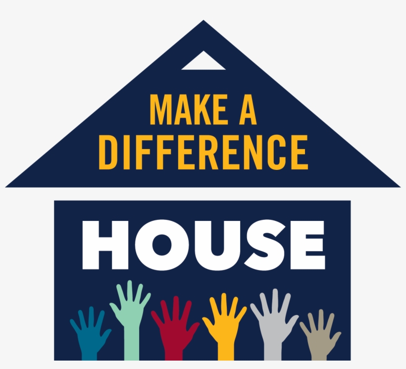 Make A Difference House House Logo - Logo PNG Image | Transparent PNG ...