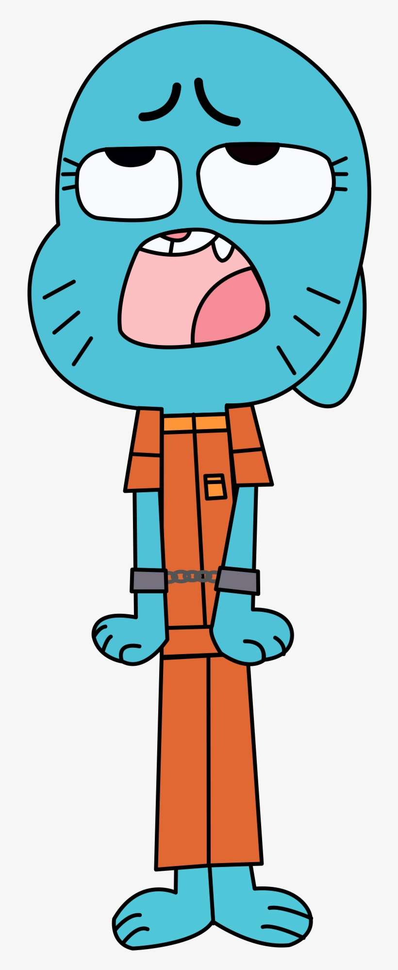 Download Nicole Watterson In A Orange Prison Jumpsuit By Zeldron ...