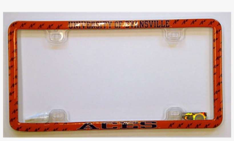 Orange License Plate Frame - Mirror PNG Image | Transparent PNG Free ...